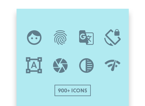 Axure Icon Packs